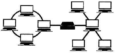 Figure 1 shows a computer network topology. Use it to answer the ...